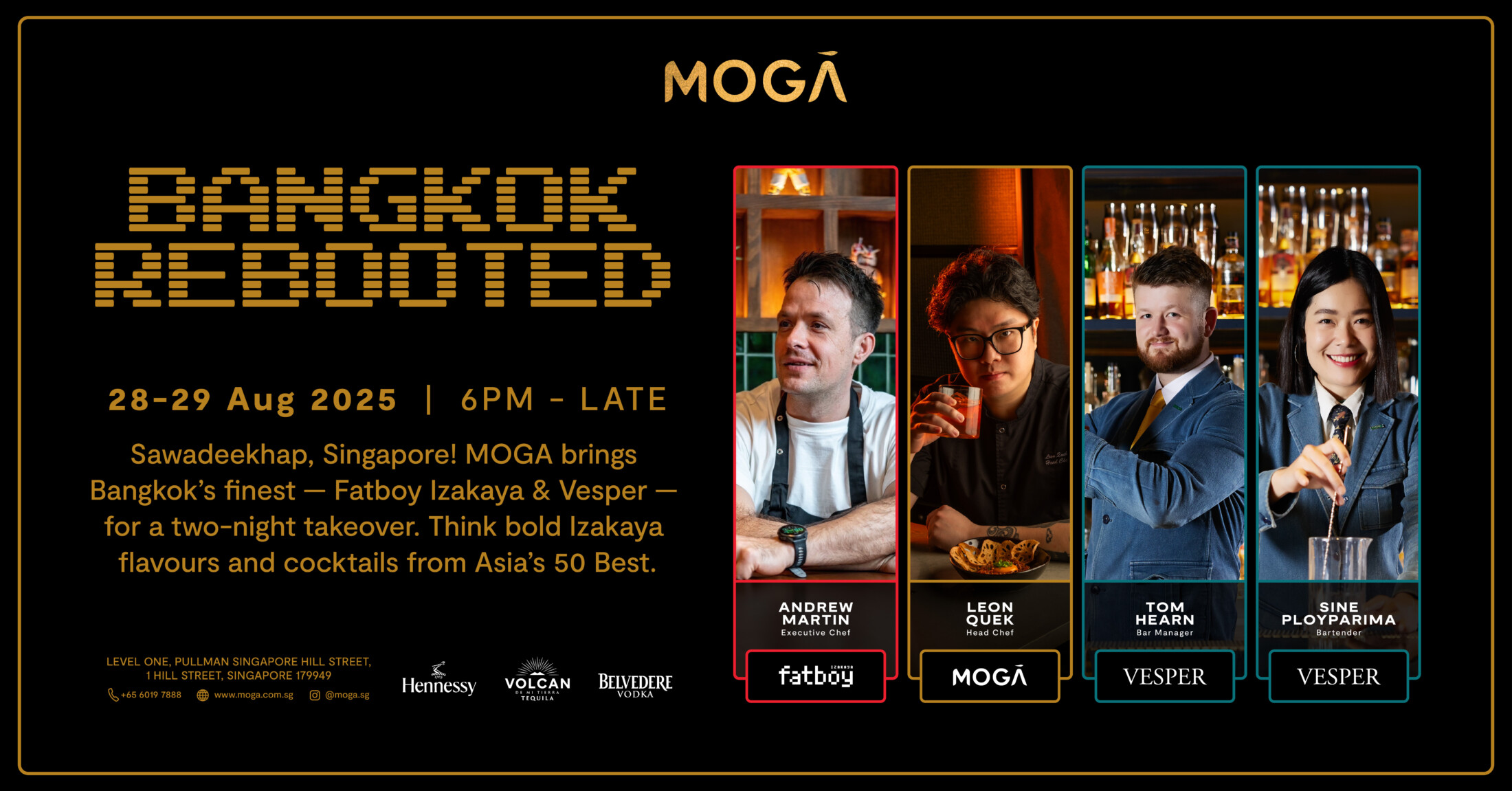 MOGA Izakaya Cocktail Bar | Pullman Singapore Hill Street | Best ...